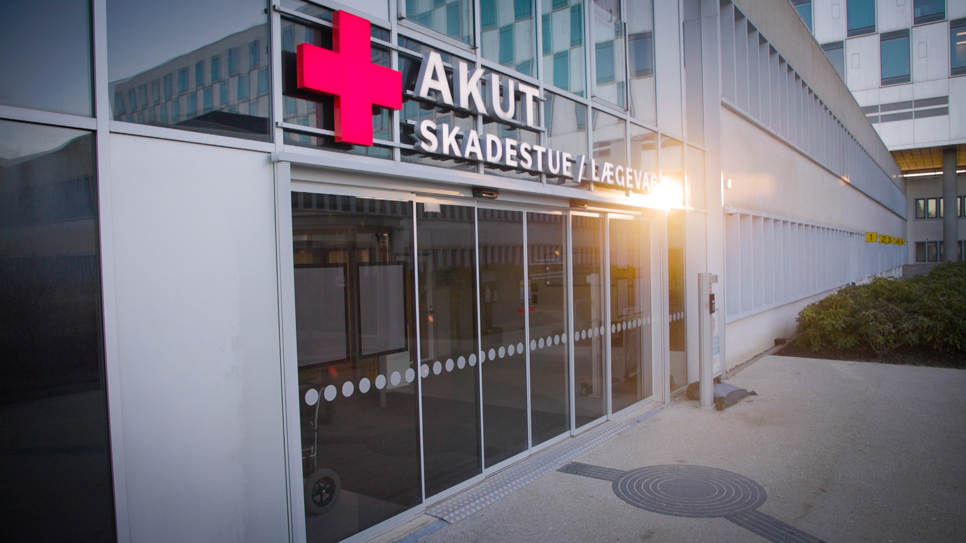 Særlig zone letter presset på Akutafdelingen